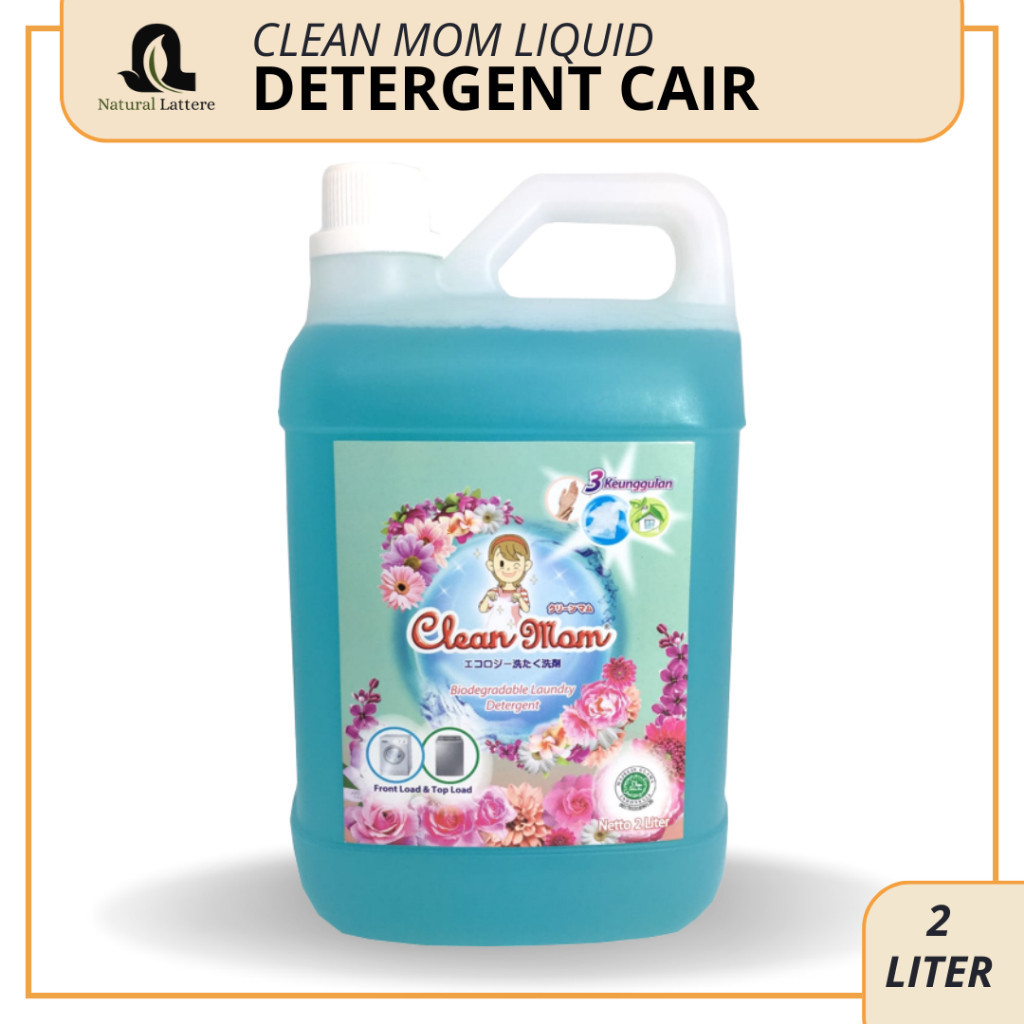 Jual Clean Mom Laundry Deterjen Liquid | Shopee Indonesia