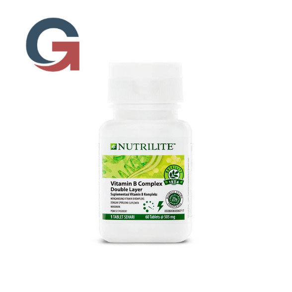 Jual Amway Nutrilite Vitamin B Complex Double Layer Original ready ...