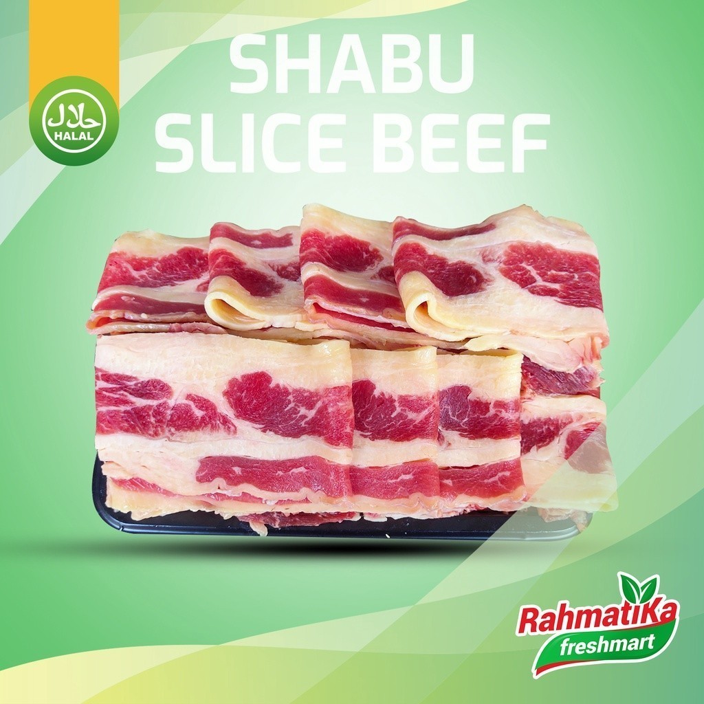 Jual Shabu Slice / Beef Slices / Daging Sapi Shabu Slice Lokal 500 gram ...