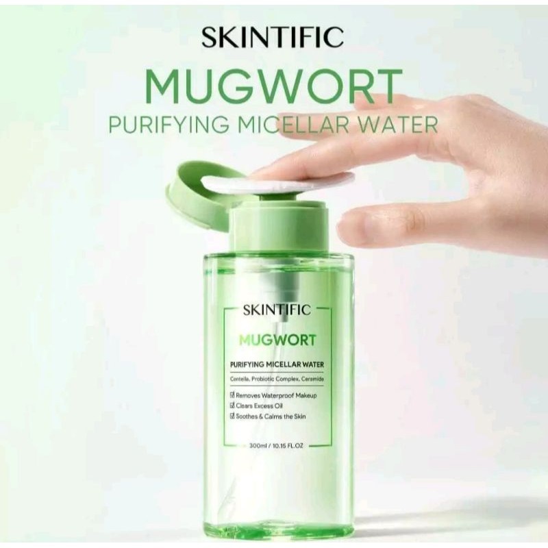 Jual SKINTIFIC Mugwort Purifying Micellar Water Soother &Calms Skin ...