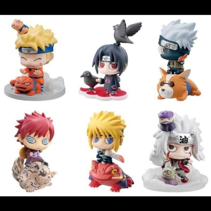 Jual Megahouse Chara Petit Naruto Shippuden KWS Action Figure Set C ...