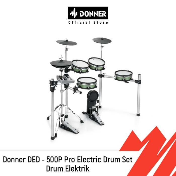 Jual Donner DED - 500P Pro Electric Drum Set | Drum Elektrik | Shopee ...