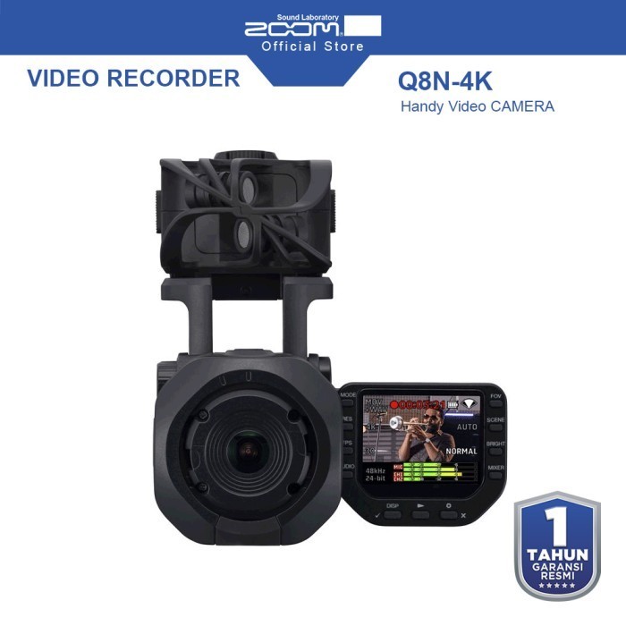 Jual Zoom Q8n-4K Handy Video Camera | Shopee Indonesia
