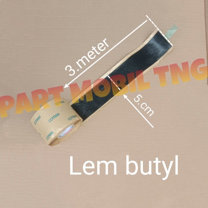 Jual Lem Mika Lampu Depan Headlamp Lem Butyl Mastik Lem Harga/5 Meter ...