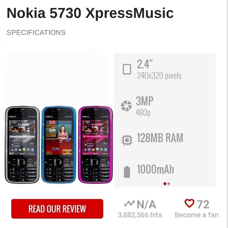 Jual NOKIA 5730 XPRESS MUSIK HP MUSIK LEGENDARIS HP NOSTALGIA UNIK DAN ...