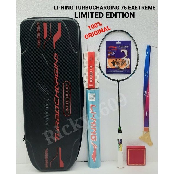 Jual RAKET BADMINTON LINING TURBOCHARGING 75 EX EXTREME - LIMITED ...