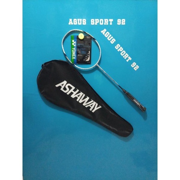 Jual RAKET BADMINTON ORIGINAL ASHAWAY TI 110 TITANIUM MESH MADE IN USA | Shopee Indonesia