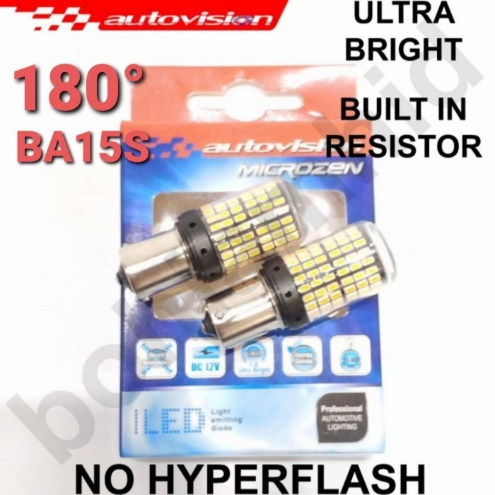Jual Terlaris!! Lampu Led Sein Mobil S25 Bayonet 144 Titik Kedip Normal ...