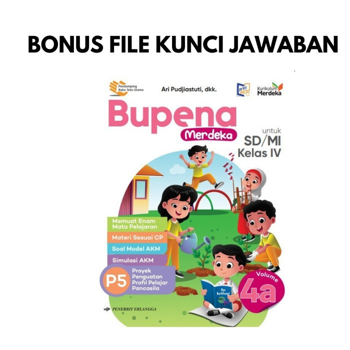 Jual BUKU BUPENA MERDEKA SD MI KELAS 4A KM + KUNCI JAWABAN (BARU & ORIGINAL) | Shopee Indonesia
