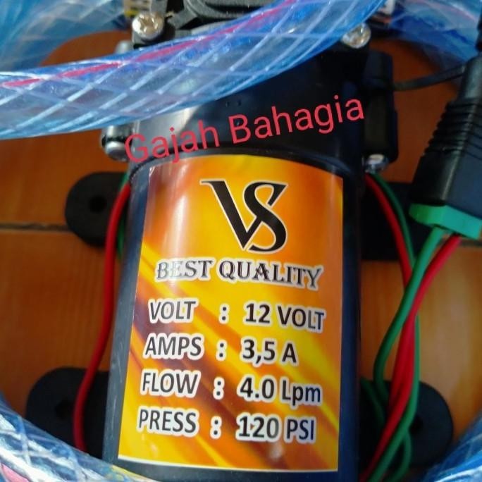 Jual Alat steam cuci AC motor mobil Pompa dc mini Paket set plastik ...