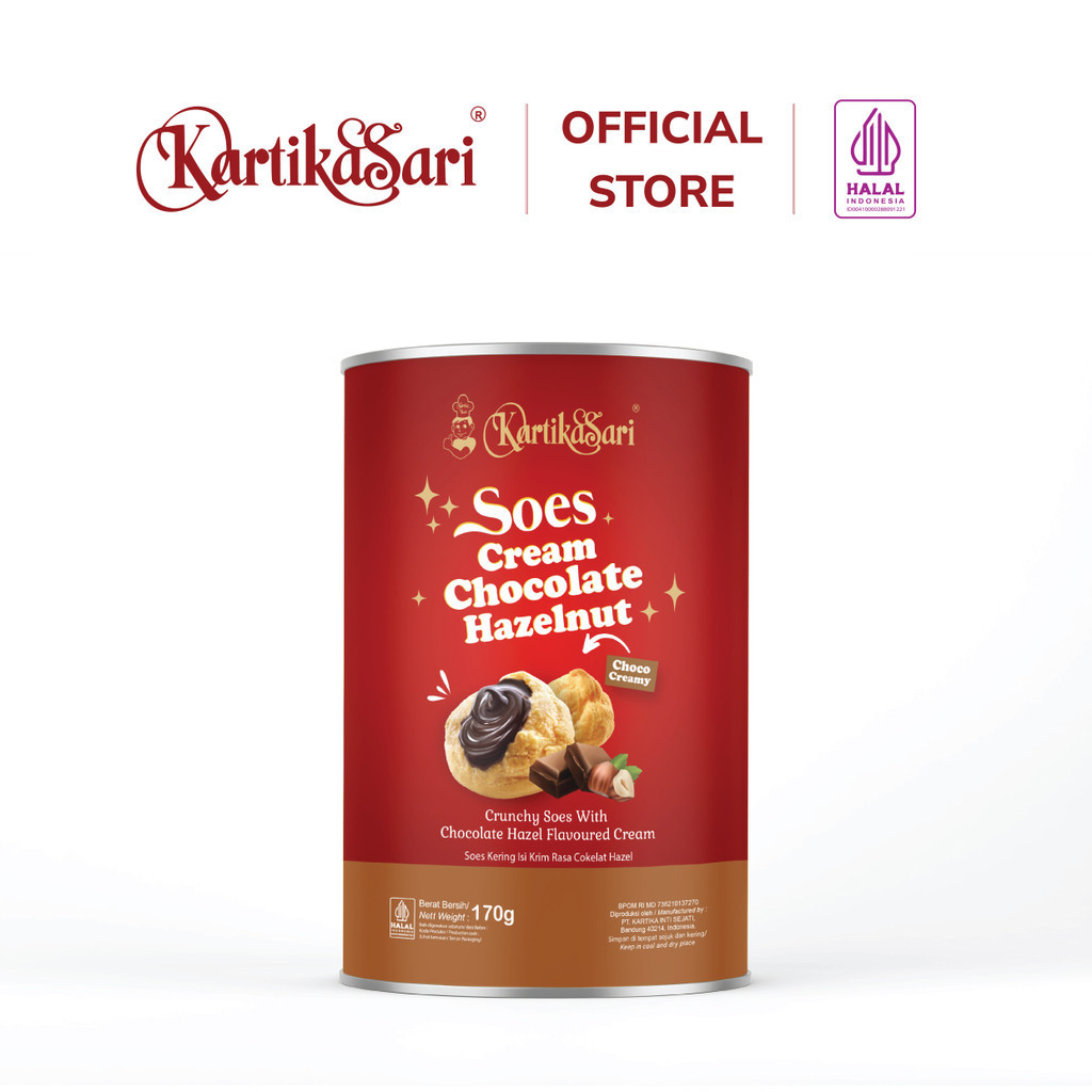 Jual Soes Cream Chocolate Can - Sus Krim Coklat | Shopee Indonesia