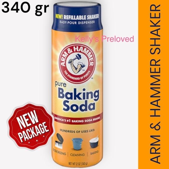 Jual Arm & Hammer Shaker 12 Oz Pure Baking Soda 340 Gr| Product Of Usa ...
