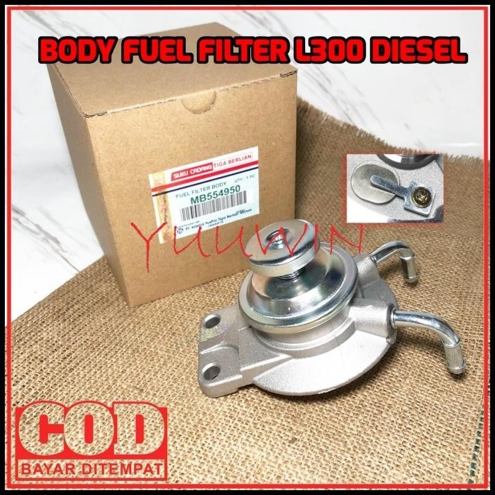 Jual DISKON BODY FUEL FILTER L300 - TUTUP FILTER SOLAR - POMPA SOLAR L300 L308 !! | Shopee Indonesia