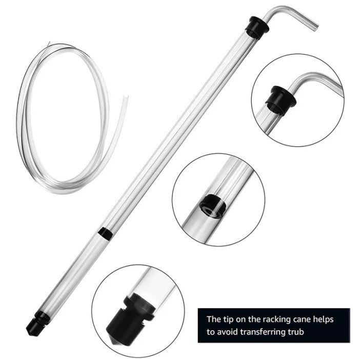 Jual Auto Siphon Racking Cane For Wine/Homebrewing, Tube & Holder ...