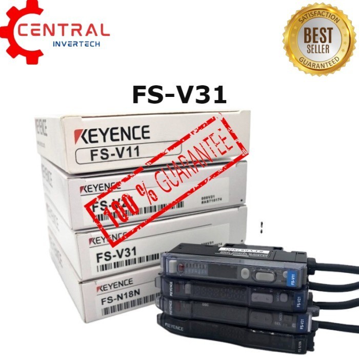 Jual Keyence FS-V31 Digital Display Fiber Amplifier Sensor | Shopee ...
