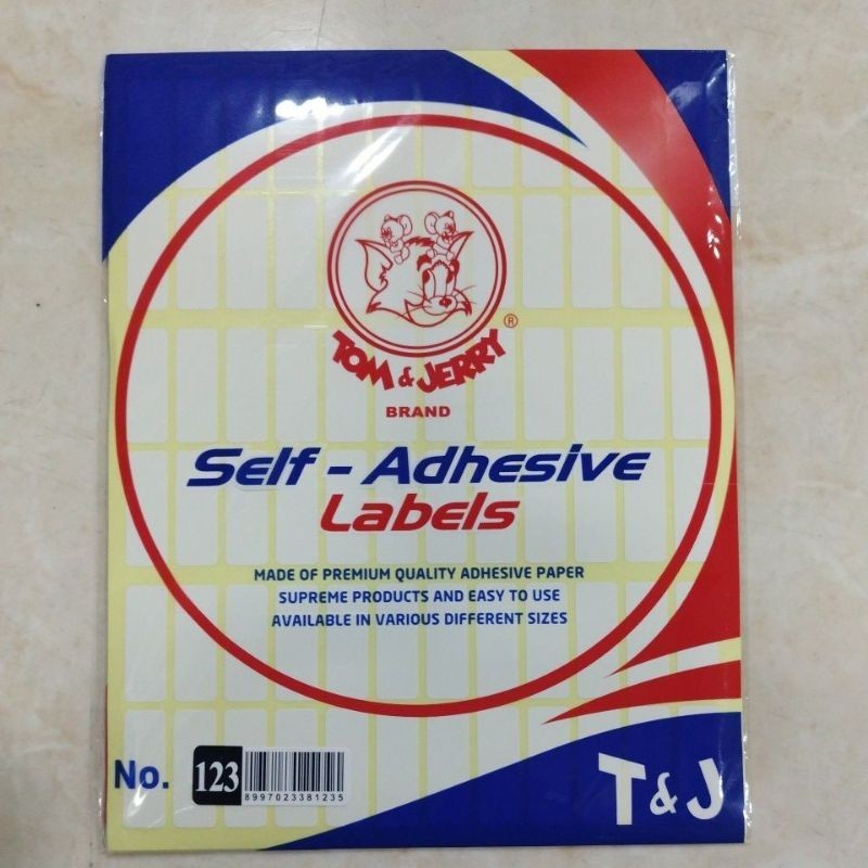 Jual Label Tom & Jerry No 123 (11*30mm) | Shopee Indonesia