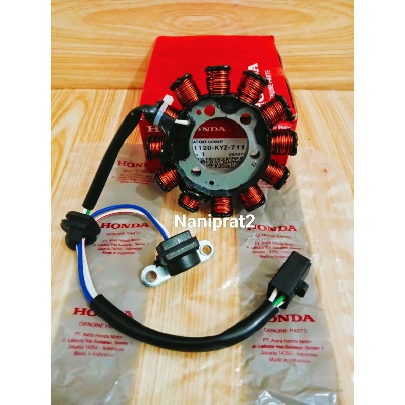 Jual Spull Spul Com Assy KYZ Honda Supra x 125 helem in/ Supra x 125 fi injeksi FGM | Shopee ...