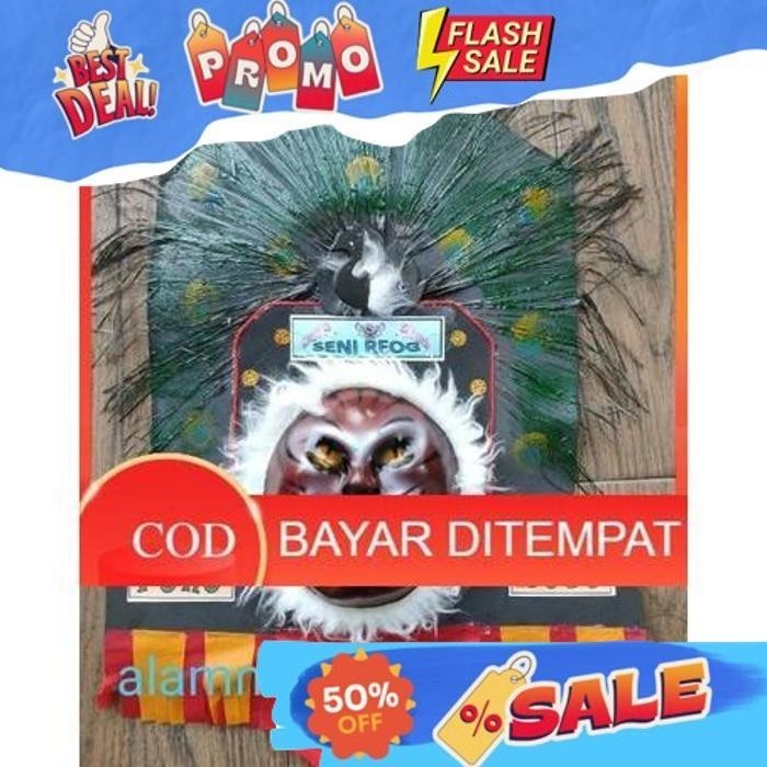 Jual TOPENG MAINAN REOK LUCU ANAK BUJANG GANONG TOPENG SPON REOG ...