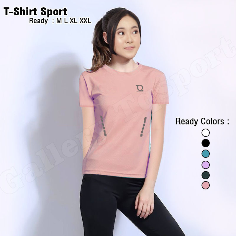 Jual Baju Olahraga Wanita Senam Fitness Zumba Aerobic Pakaian Lari Gym Running Basic | Shopee ...