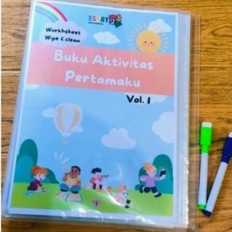 Jual BUKU AKTIVITAS PERTAMAKU WORKSHEET WIPE AND CLEAN BUKU PRA PAUD ...