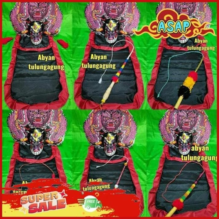 Jual CAPLOKAN BARONGAN ANAK SPON DEVIL SABET JEDERAN | Shopee Indonesia