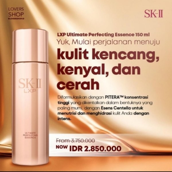 Jual SK-II/SK2/SKII/LXP/ULTIMATE PERFECTING ESSENCE 30ML | Shopee Indonesia