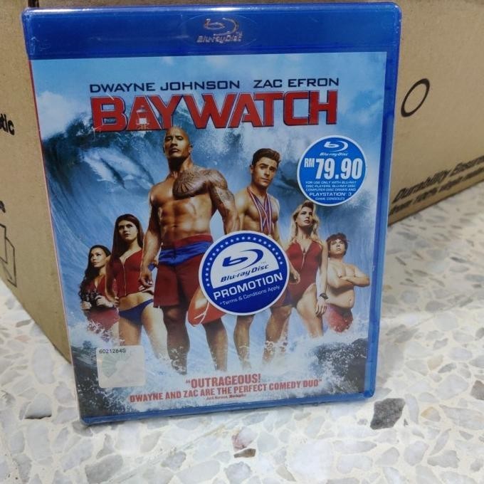 Jual blu-ray The rock BAYWATCH Dwayne Johnson Original koleksi bnib ...