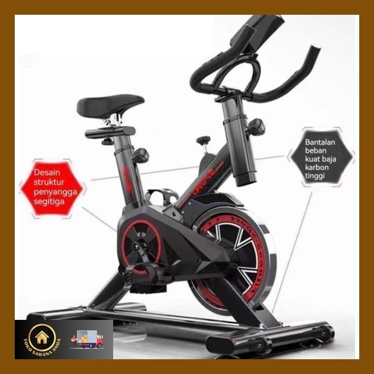 Jual Sarana Alat Olahraga Rumahan Sepeda Statis Minimalis | Shopee ...