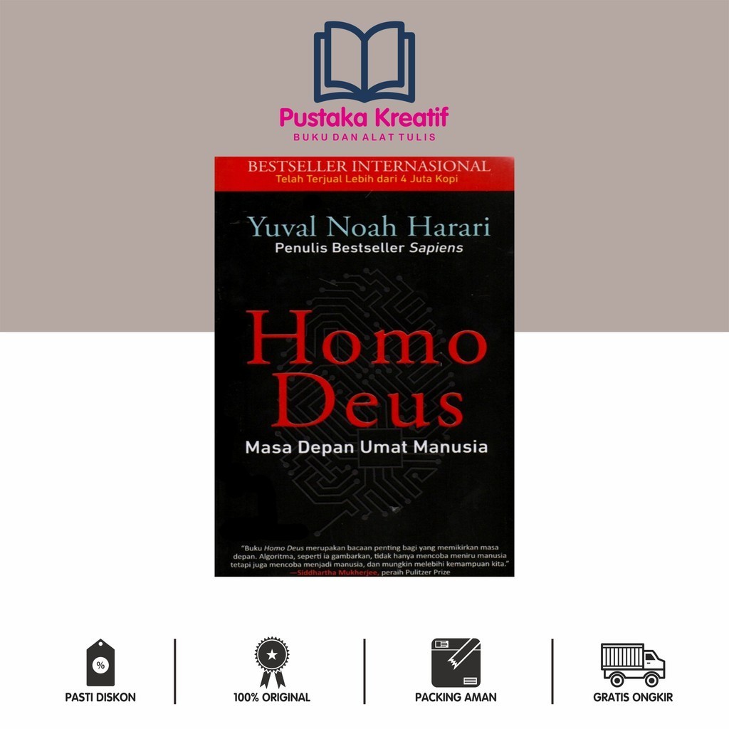 Jual Homo Deus (Masa Depan Umat Manusia)-Yuval Noah Harari | Shopee ...