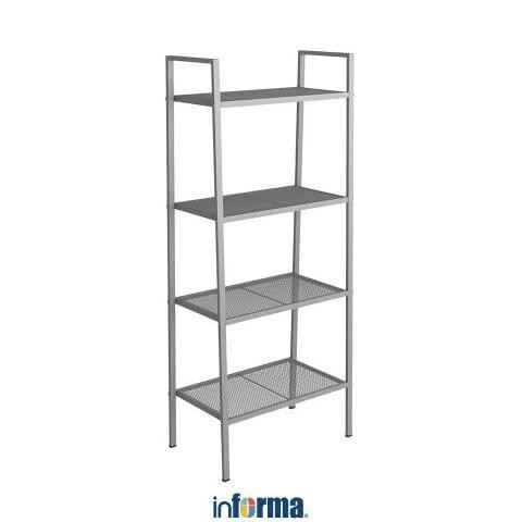 Jual Lagi Promooo !!! Libie Rak Besi 4 Tingkat - Abu-Abu Storage Rack ...