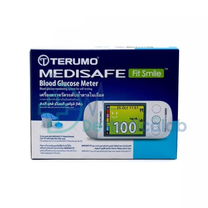 Jual TERUMO MEDISAFE FIT SMILE METER ALAT CEK GULA DARAH BLOOD GLUCOSE ...