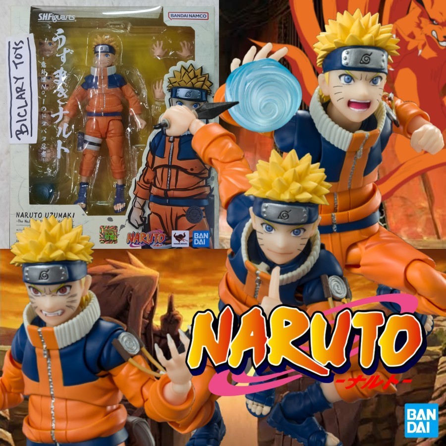 Jual SHF Naruto Uzumaki Kid Genin The No 1 Most Unpredictable Ninja ORI ...