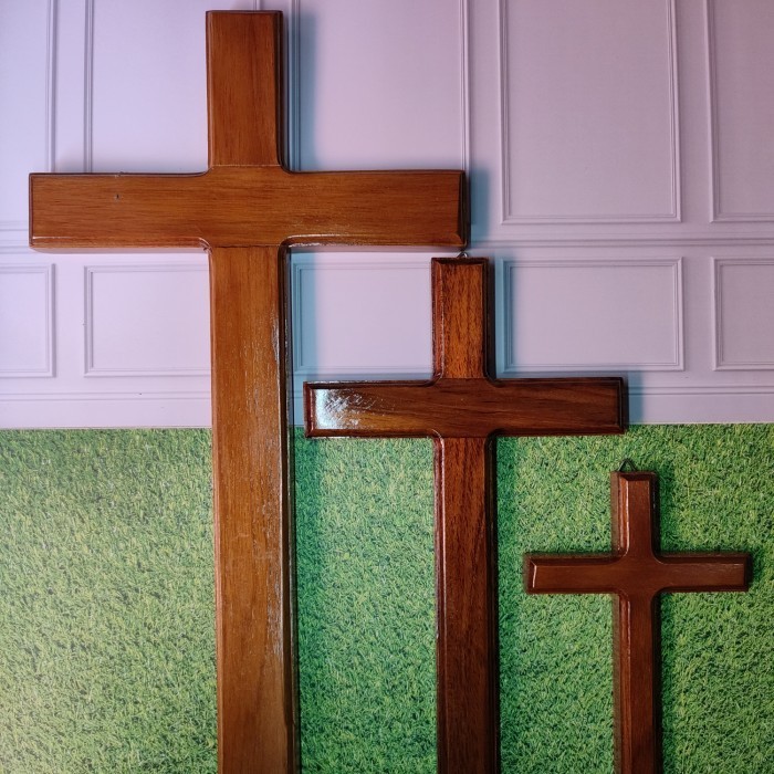 Jual Salib Kayu Polos Ukuran Besar | Shopee Indonesia