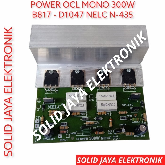 Jual Kit Power Mono Ocl 300 Watt Tr B817 D1047 Asli Kit Ocl 300W Nelc N ...