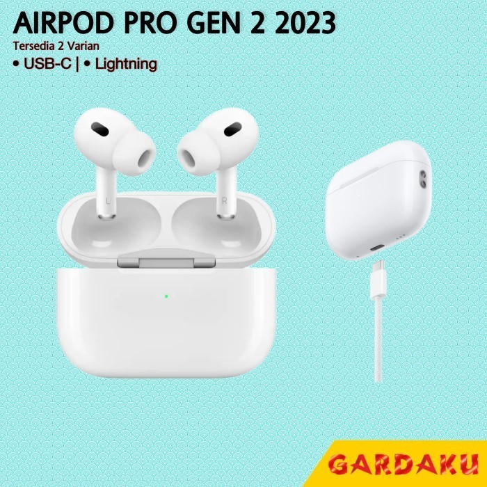 Jual Apple Airpods Airpod Pro 2 Gen 2023 USB C Lightning MagSafe Charging | Shopee Indonesia