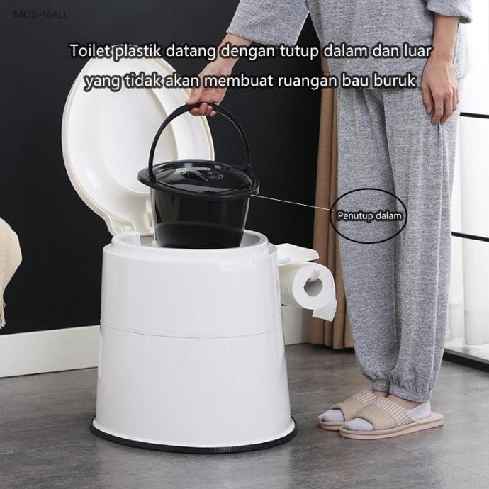 Jual Wc Duduk Portable Toilet Duduk Portable Kloset Jongkok Pispot ...