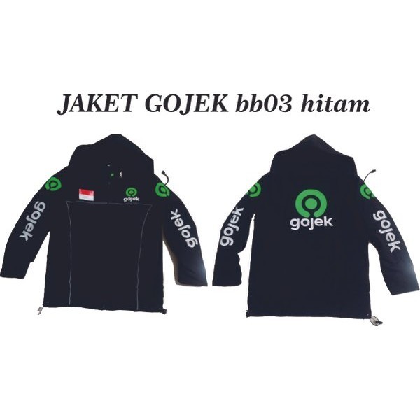 Jual JAKET COSTUME BOMBER HITAM KUPLUK 1 SISI G01 LOGO BARU MURAH ...