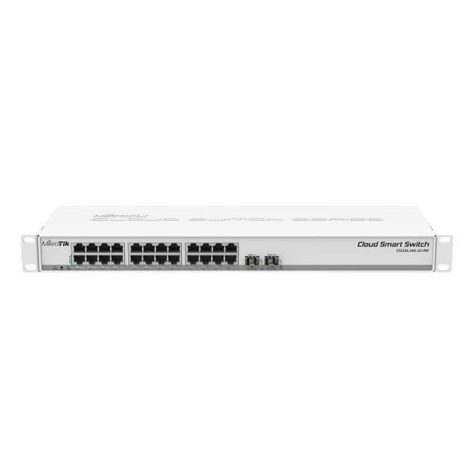Jual Mikrotik Css326-24G-2S+Rm 24 Port Gigabit Ethernet + 2 Sfp+ ...
