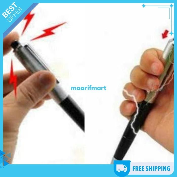 Jual PULPEN SETRUM PENA LISTRIK ELECTRIC SHOCKING PEN GAG PRANK TOY ...