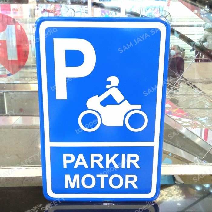 Jual Rambu Parkir Mobil / Motor Bisa Custom | Shopee Indonesia