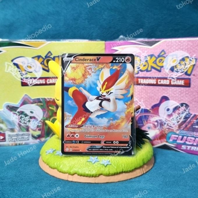 Jual Cinderace V 018/072 - Kartu Pokemon TCG English | Shopee Indonesia