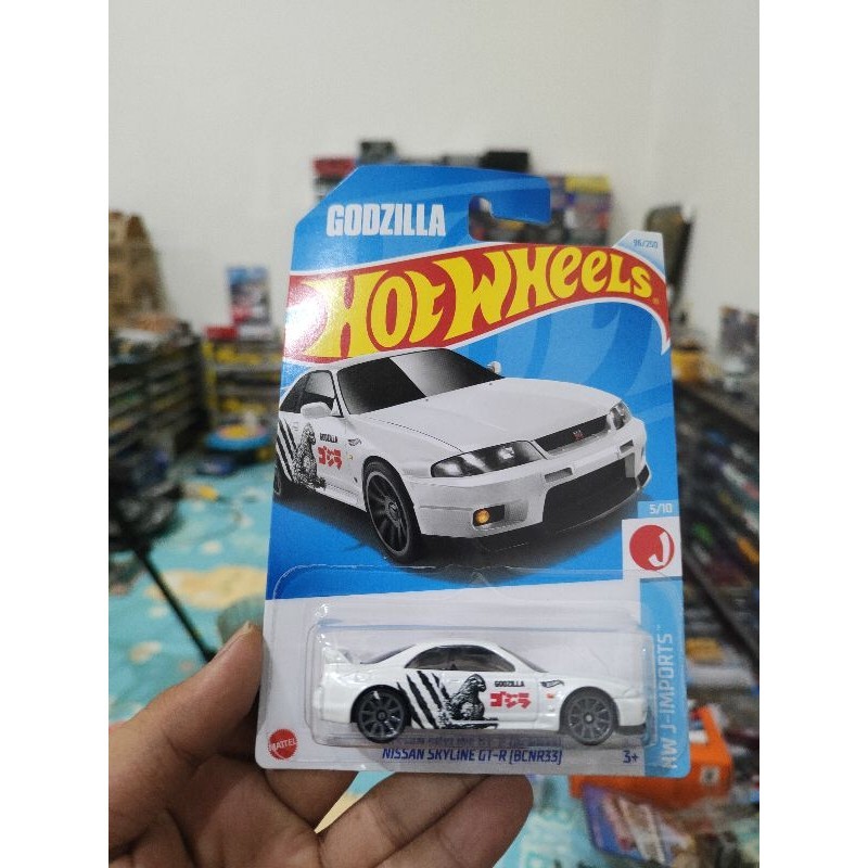 Jual Hotwheels Nissan Skyline GTR R33 Godzilla | Shopee Indonesia