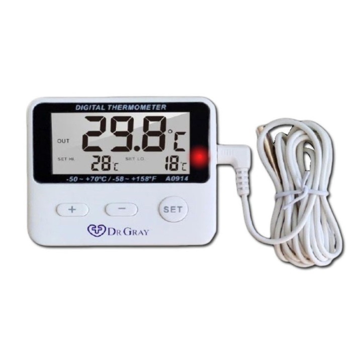 Jual Thermometer Freezer El A0914 Dr Gray Thermometer Kulkas Digital ...
