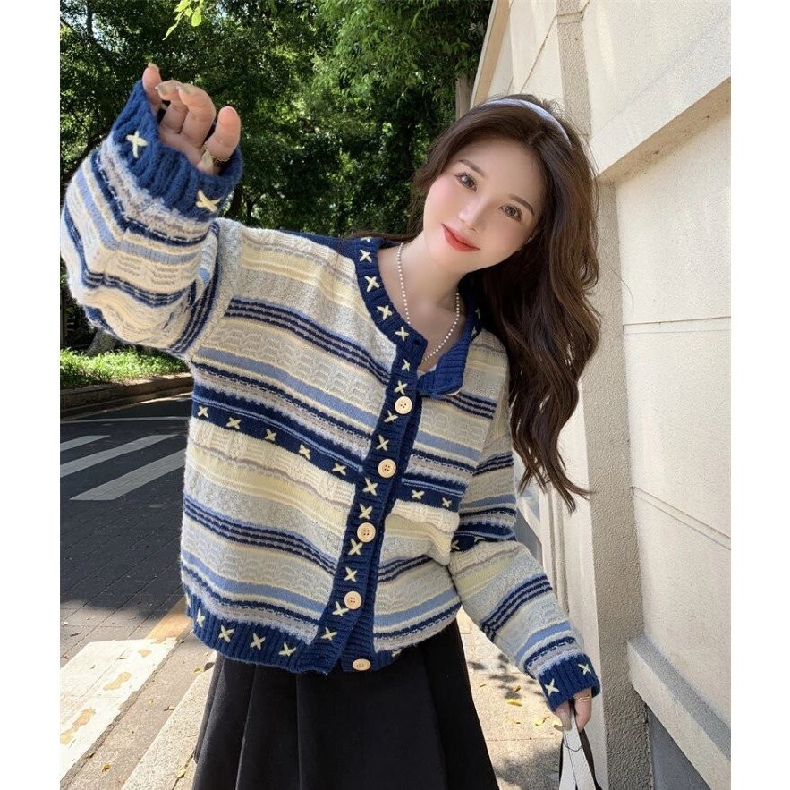 Jual ROSELLA Cardigan Rajut Premium Renjun Cardigan Premium,Cardigan ...