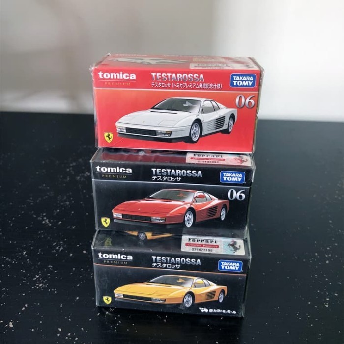 Jual TOMICA TAKARA TOMY PREMIUM SET FERRARI TESTAROSSA | Shopee Indonesia