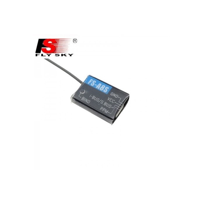 Jual Flysky FS-A8S 2.4G 8CH Mini Receiver with PPM i-BUS SBUS ...