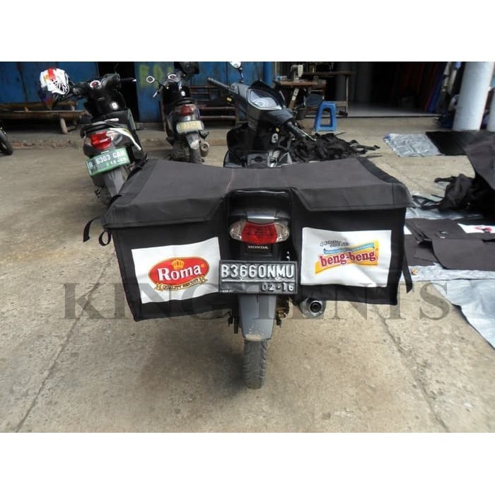 Jual Tas Motor (Saddle Bag) Bahan Kanvas Tebal | Shopee Indonesia
