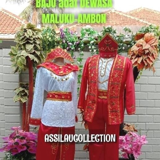 Jual pakaian adat maluku dewasa//baju adat Maluku/ambon | Shopee Indonesia
