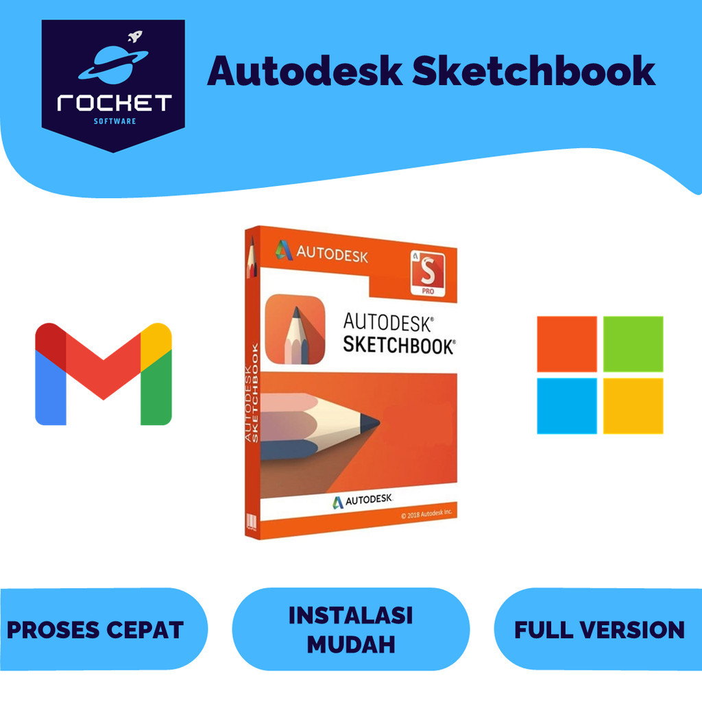 Jual Autodesk Sketchbook Full Version Digital Drawing Full Lisensi ...