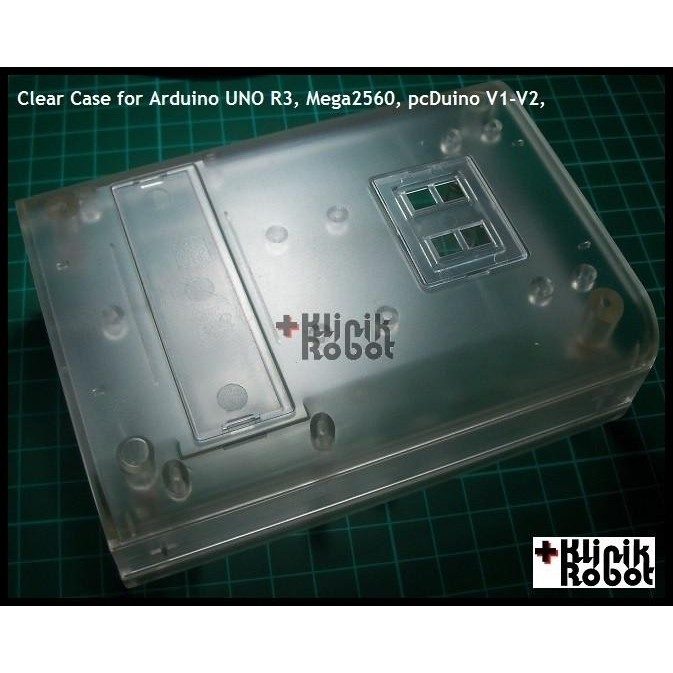 Jual HOT DEAL TRANSPARENT CASE W/ EXTENSION FOR PCDUINO/ ARDUINO UNO ...
